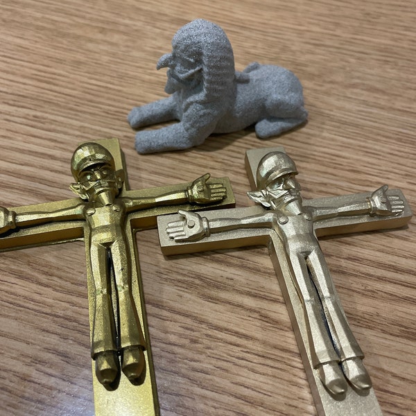Custom Waluigi Crucifix Cross Smash Mario Wii U Nintendo Luigi - Etsy