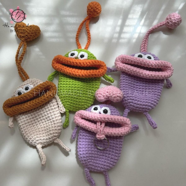 PATTERN: Crochet Key Case,knitted Key Holder PATTEN ,handmadet Key Ring ...
