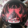 Hannya Mask Japanese Decal Sticker / Drawn by Hand / Window - Etsy