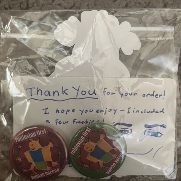 Robloxian First, Human Second | Funny Relatable Meme Pin for Gamers - Etsy