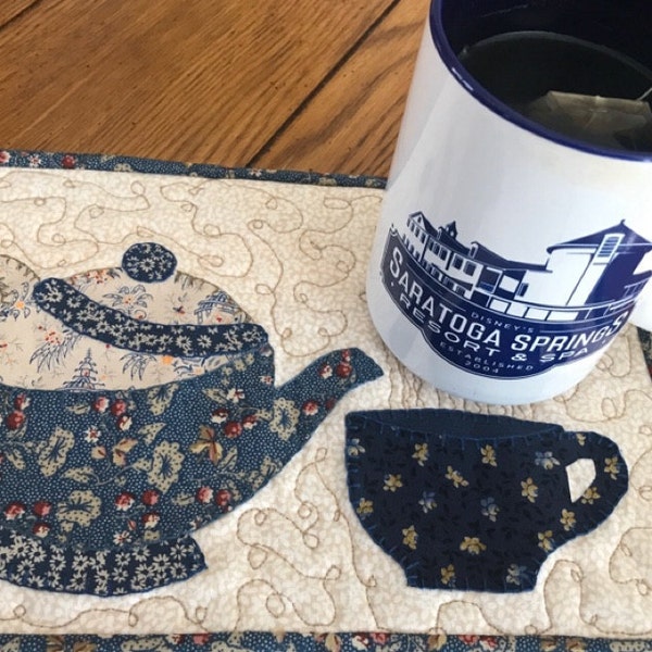 Coffee or Tea Mug Rug Pair Pattern - Etsy