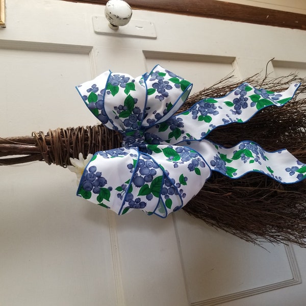 Blueberries Wired Ribbon by the Roll 2.5" X 10 Yards RGC175327 - Etsy