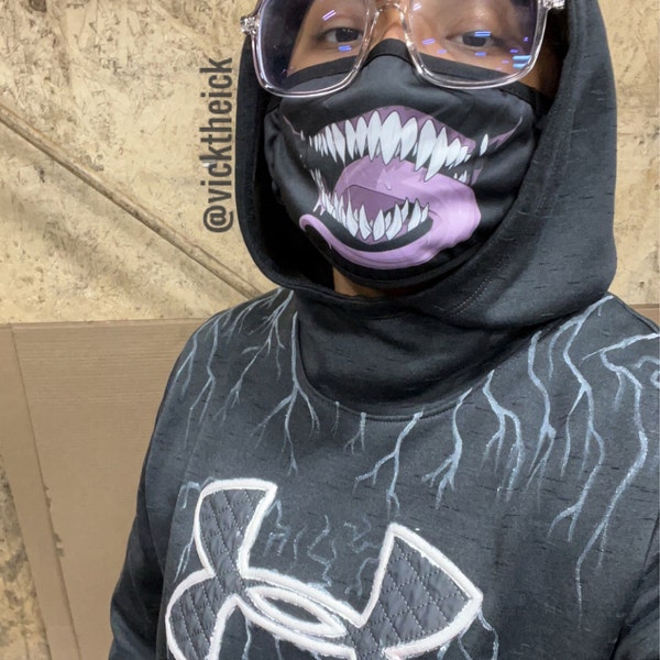 Monster Venom Dust Face Mask With Filter Pocket - Etsy
