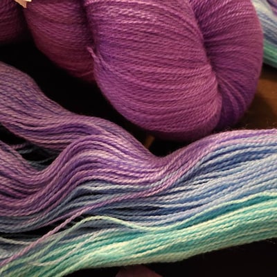 Variegated Super Bulky Yarn 70/30 Superwash Wool/alpaca - Etsy