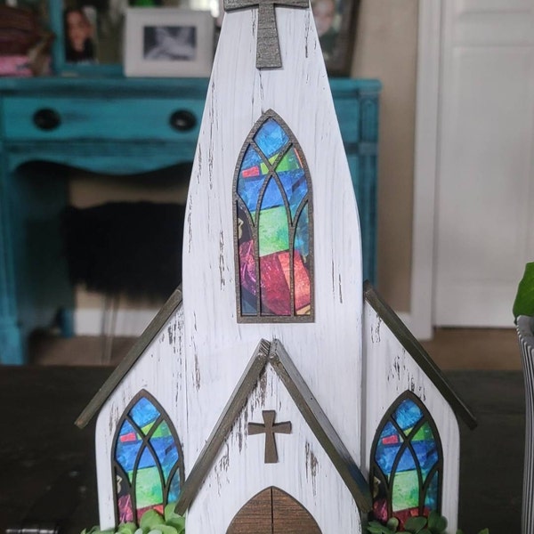 Wood Handcrafted Churches - Etsy