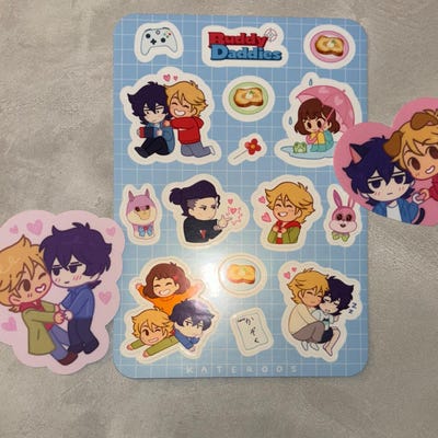 JJK Inspired Stickers - Etsy