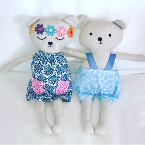 Kitty & Mouse Digital Sewing Pattern and Video Tutorial | Etsy