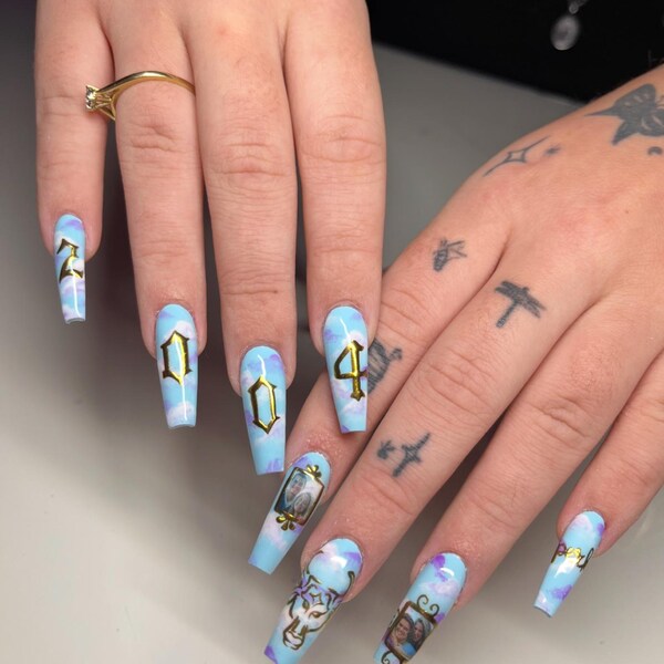 Custom Photo Nail Art Waterslide Decals | Custom Water Decals for ...