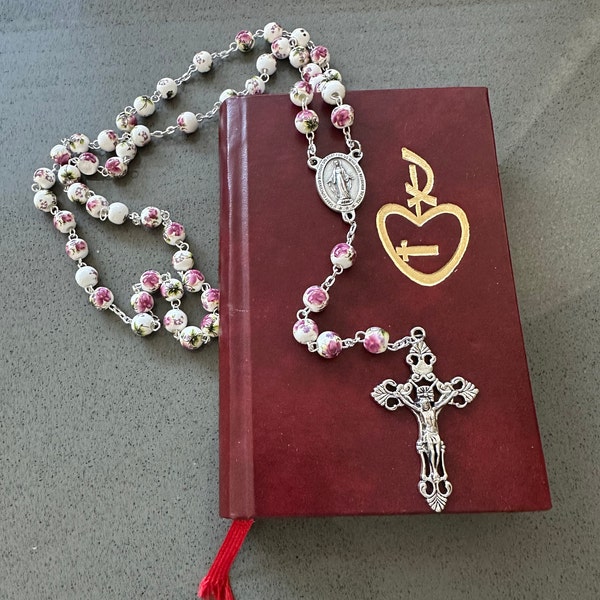 Sacred Heart of Jesus Chaplet, Bronze Chaplet of the Sacred Heart ...