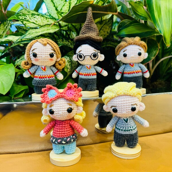 Crochet Chipmunk Pattern, Crochet Animals, Chip and Dale DIY Tutorial ...