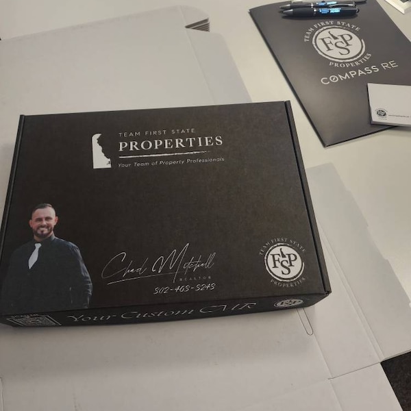 Realtor Box Design for Luxury Listing Presentation Neighborhood Farming ...