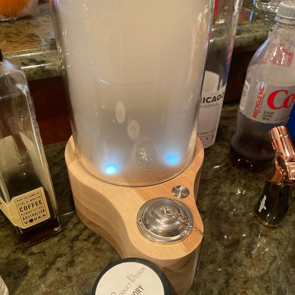 Speakeasy Smoker FULL by Ford Product Design Modern Portable LED Drink ...