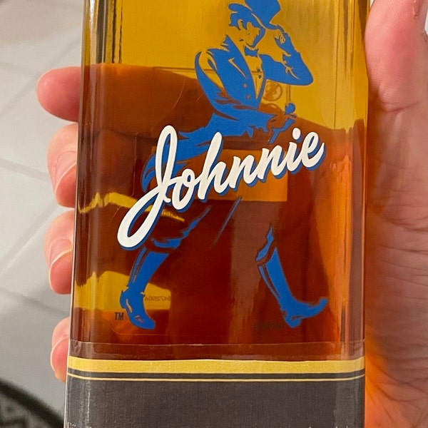 PRINTABLE 750ML Johnnie Walker Label, Black Label, Custom Johnnie ...