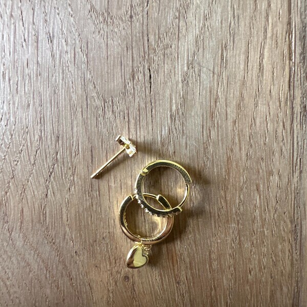 Star & Moon Earrings Set, Celestial Earring Stack for Multiple ...