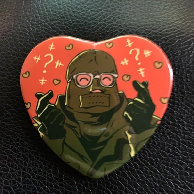Metal Gear Solid Heart Buttons Snotacon / Bbkaz - Etsy Canada