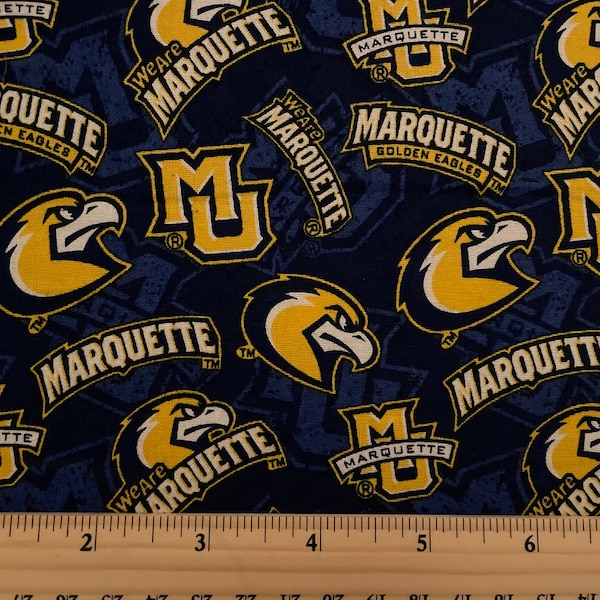 NCAA Marquette University Golden Eagles 1178 Blue & Gold WI College ...