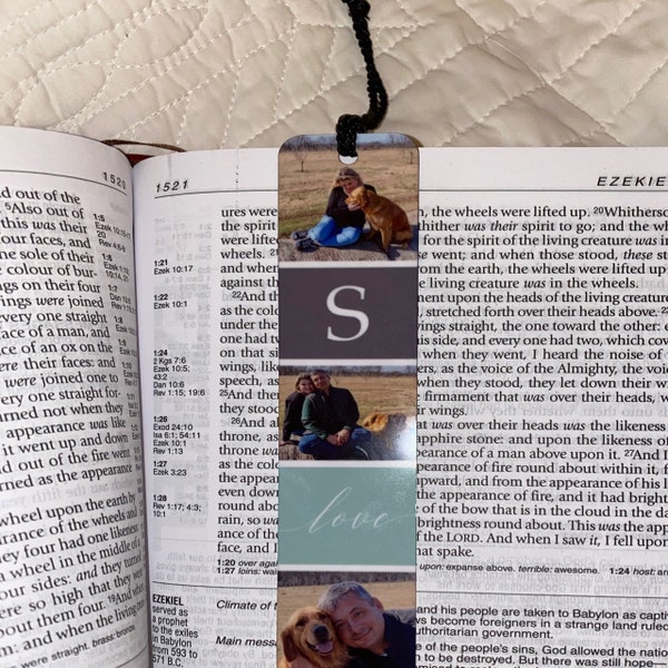 Personalized Bookmark, Custom Bookmark, Photo Bookmark, Personalized ...