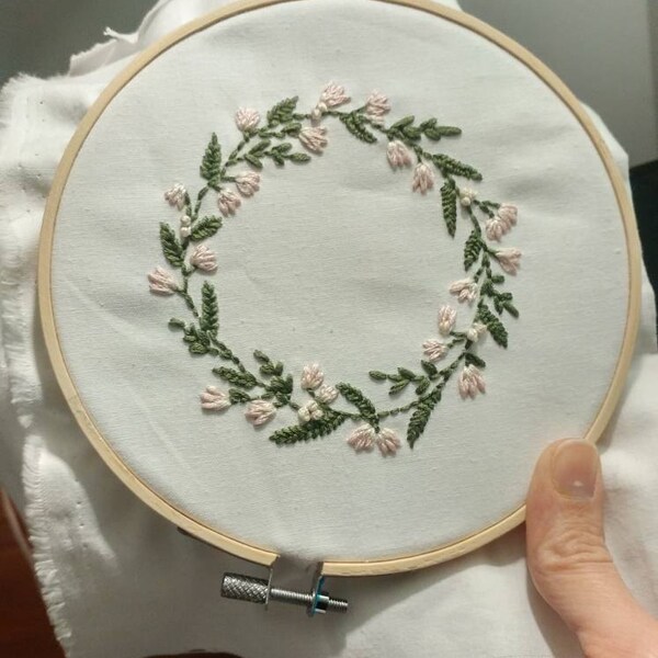 May Floral Embroidery Pattern // Lily Embroidery Pattern // DIY ...