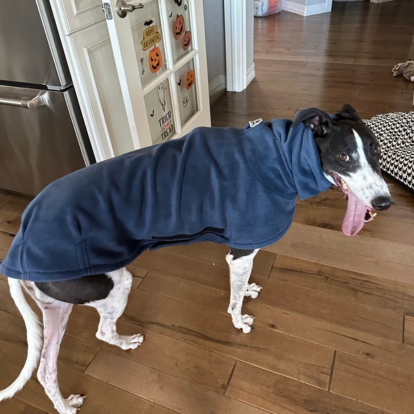Winter Coat for Greyhound - Greyhound Coat - Greyhound Clothes - Hoodie ...