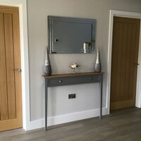 800mm Tall Classic Radiator Cover, Console Table, Hallway Table - Etsy UK