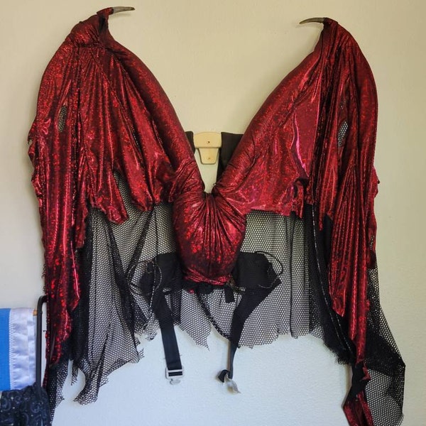 Shoulder Rack / Wall Mount Backpack Rack / Sustainable Wood Furniture ...