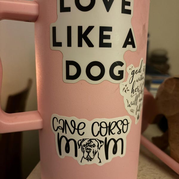 Dog Dad Car Decal, Car Window Decal, Vinyl Car Decal, Dog Dad Gift ...