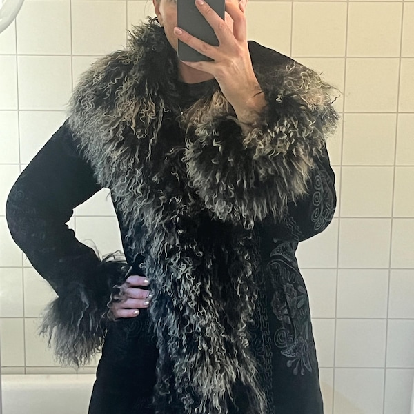 Fox Fur Coat, Women's Jacket, Genuine Fox Fur, Winter Jacket, Gift for ...