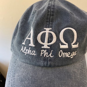 Delta Phi Epsilon Script Baseball Cap | Etsy