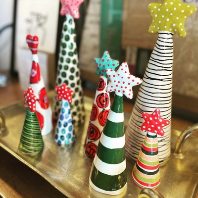 Mini Bunny Pot, Lidded Jar, Rabbit, Handmade Pottery, Happy Art ...