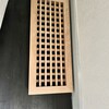 Custom Made to Your Size Large TRIMMED WOOD Floor Grate Wall Register ...