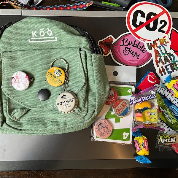 Mystery Vintage Soda/beer Button Pins - Etsy