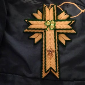Plastic Canvas 3 Tier Cross - Etsy