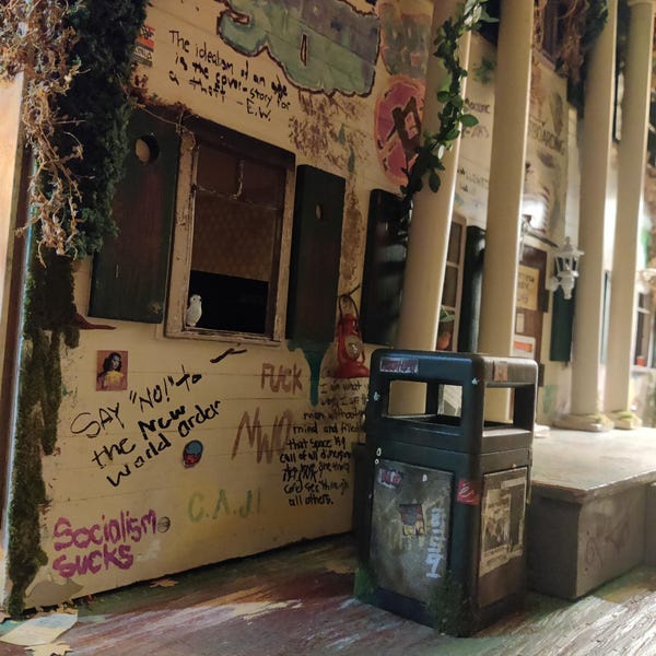 12 Cement Fingerboard Park Bench / Ledge With Graffiti / Weathering ...