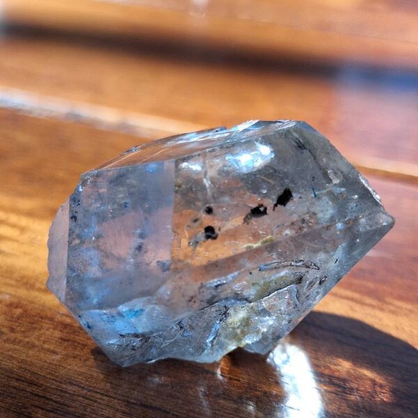 24 Sided Vogel Style Clear Quartz Crystal Point Crystal With Stand - Etsy