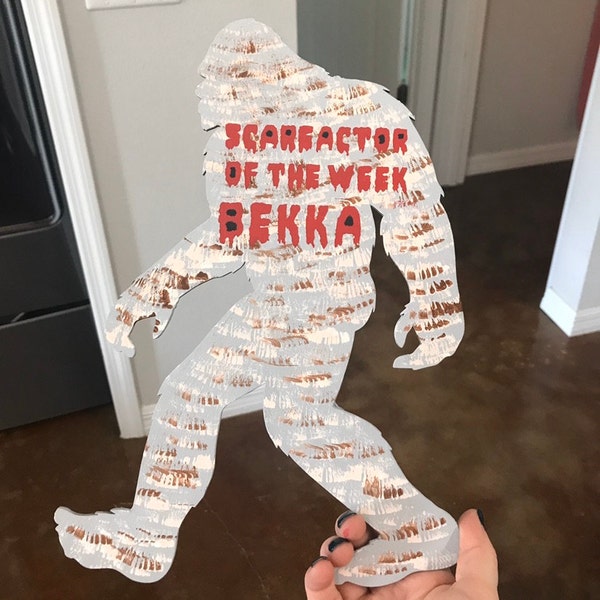 Bigfoot Sasquatch - Laser Cut Unfinished Wood Cutout Craft Shapes - Etsy