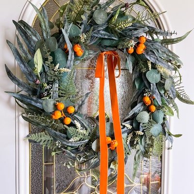 Extra Large Everyday Greenery Wreath, Wedding XL Wreath, Church Door ...