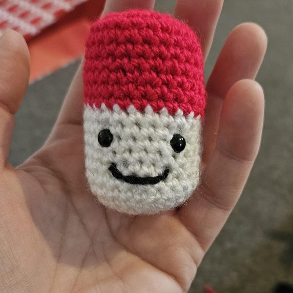 Chill Pill Crochet Pattern, Crochet Pattern, Chill Pill, Crochet Chill ...