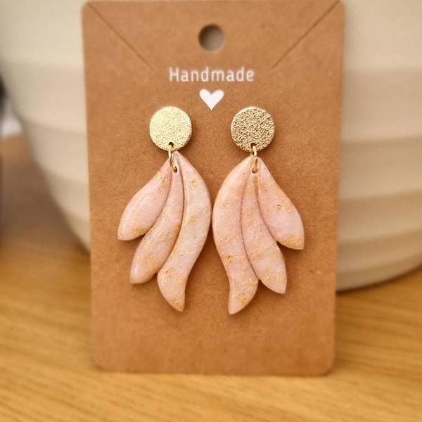 Leaf Texture Mat | Polymer Clay Texture Sheet for Earring Making | Clay ...