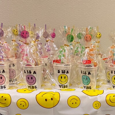 Pastel Smiley Party, 1st Birthday, Smiley Face Party, Smiley Face ...