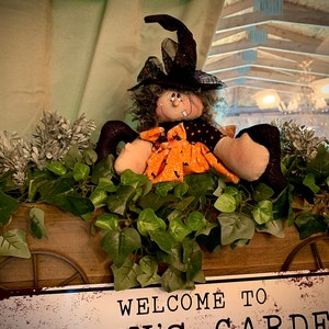 Puffy Pal Witch Orange - Etsy