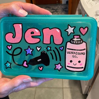 Handpainted Personalized Clipboard Case, Clipboard Case, Clipcase for ...