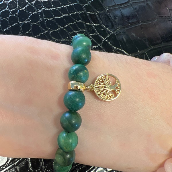 Verdite African Jade Round Beads - 4mm, 6mm, 8mm, 10mm Sizes - 14 ...
