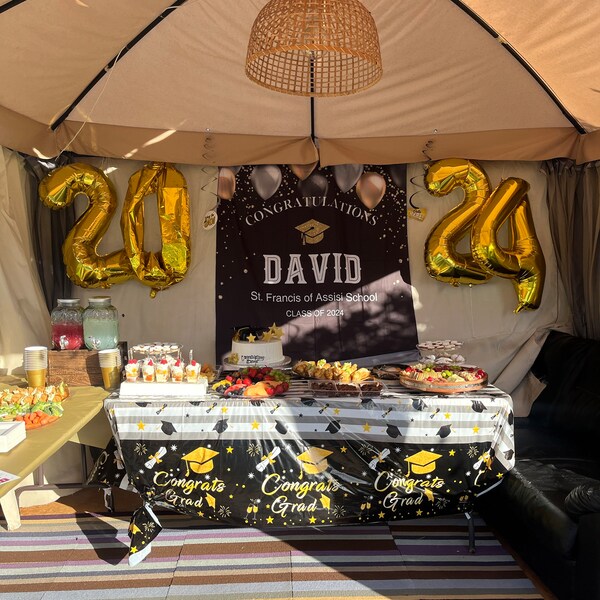 Graduation Backdrop 2023, Graduation Photo Backdrop, Class of 2023 ...