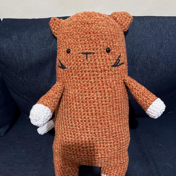 Big Long Cat Crochet Pattern. Create You Own Big Long Cat Amigurumi ...