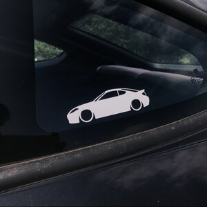 2X car silhouette stickers For Honda Civic EF sedan 1988 to | Etsy