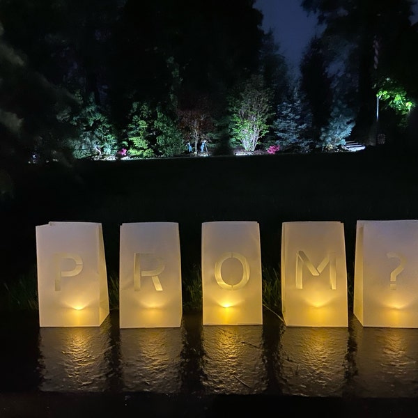 Custom Wedding Luminaries - Etsy