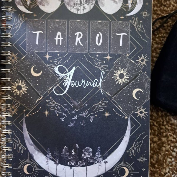 TAROT JOURNAL | Tarot Stickers | Tarot Planner | Tarot Card Tracker ...