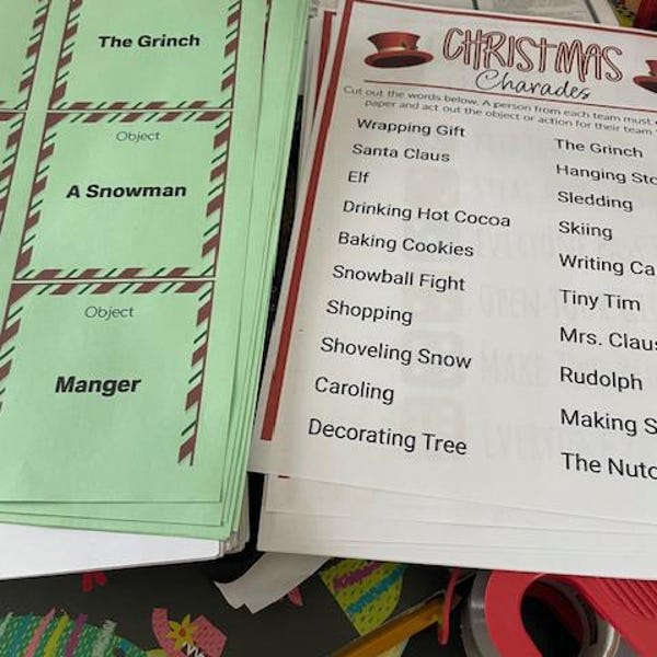 Christmas Mega Game Bundle, Printable Christmas Party Games, Christmas ...