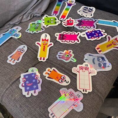 Numberblocks 41-50 - Etsy