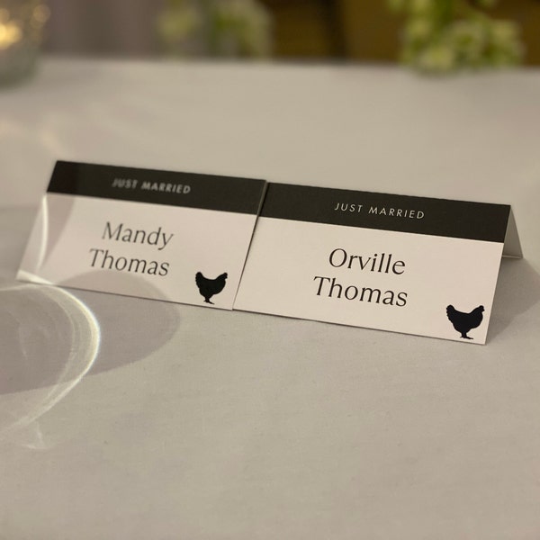 Place Card Meal Choice Stickers (set of 10) for Wedding Food Stickers ...